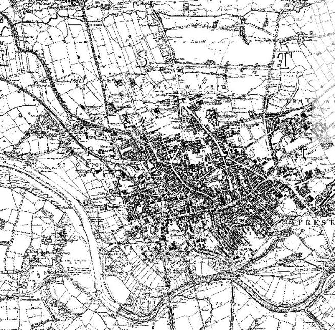 The 1774 plan of Preston — introduction – preston history
