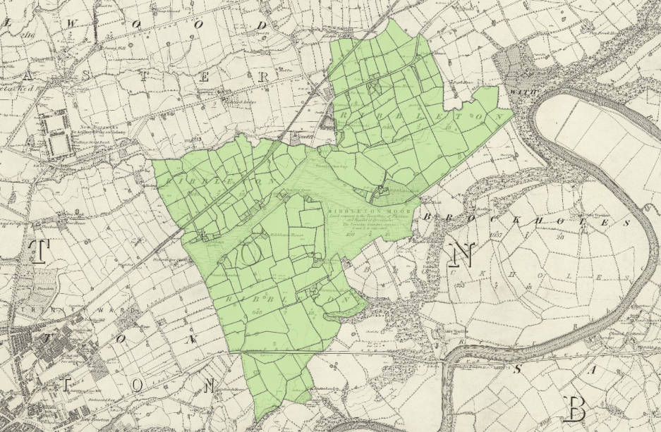 Ribbleton tithe schedule and plan – preston history
