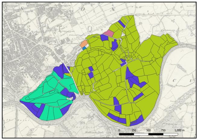 Fishwick tithe schedule and plan – preston history
