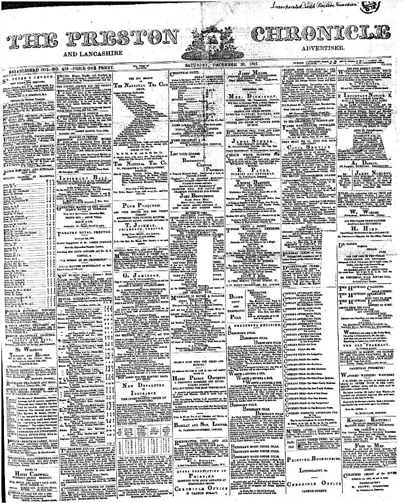On this day … 5 September 1812 – preston history