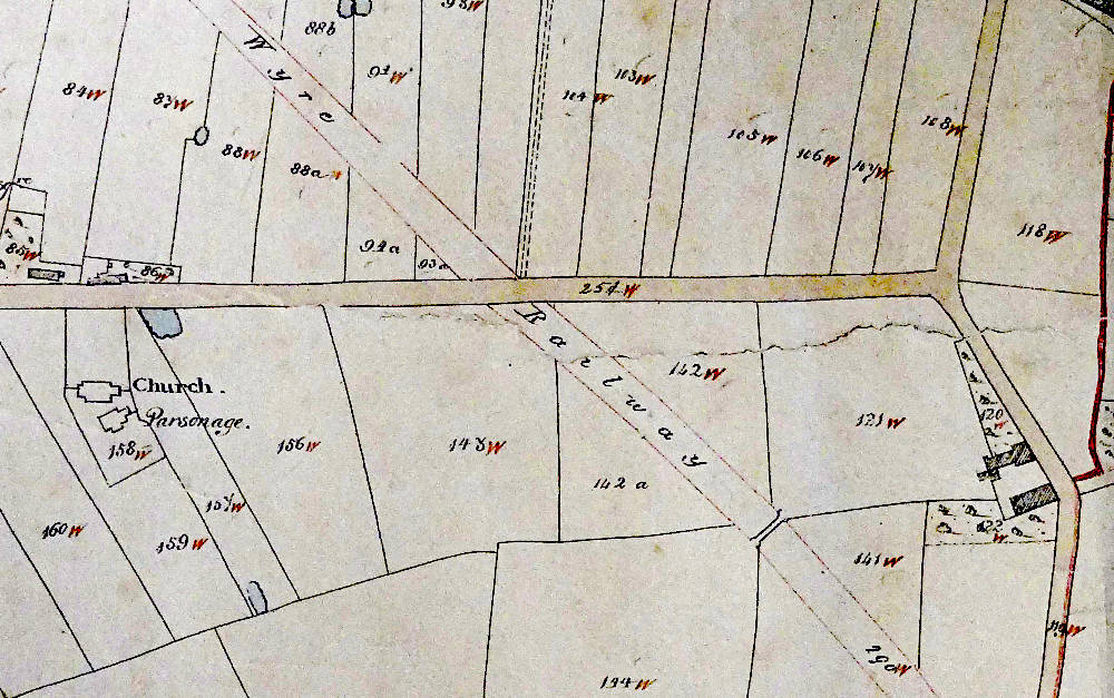 Clifton Place – tithe map – preston history